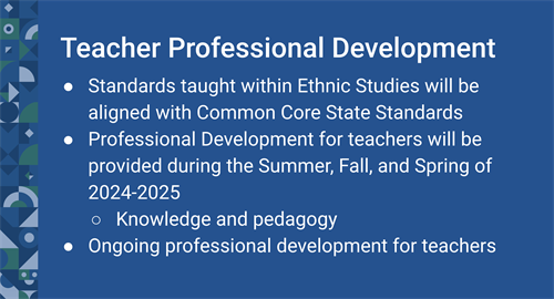 San Ramon Valley Unified School District - Ethnic Studies